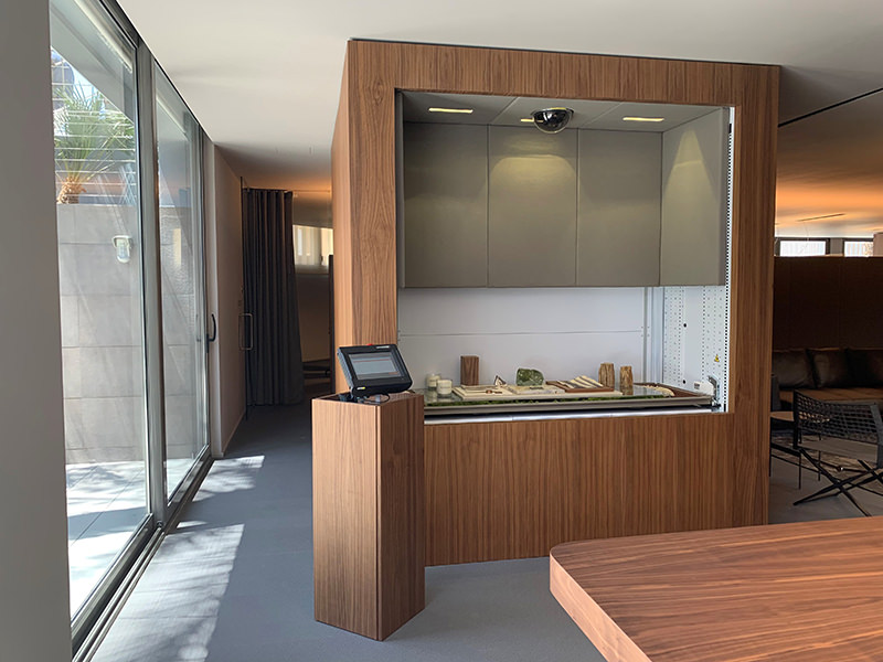 Modula automatic storage systems as furnishing | Modula