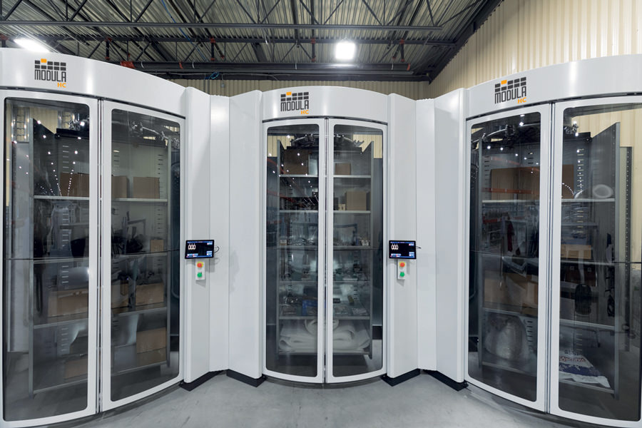 Magazzini Automatici Orizzontali, Caroselli Orizzontali | Modula