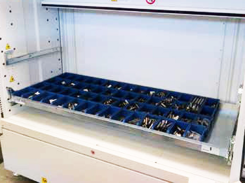 Modula Automated Warehouses Steel Industry: Gamma Stampi