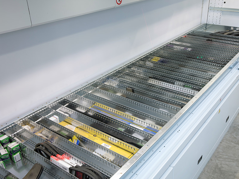 Partitions, Dividers, Tray Extensions | Modula