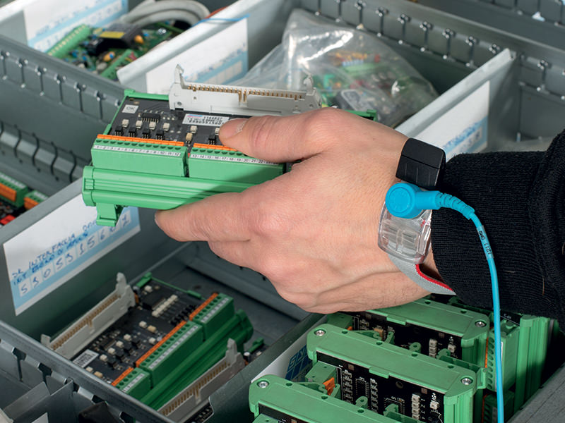 ESD Protection for Automated Warehouse | Modula