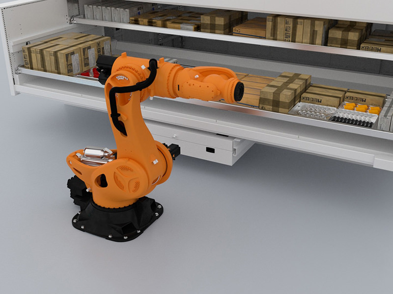 The Robot Interface for Automated Warehouses | Modula