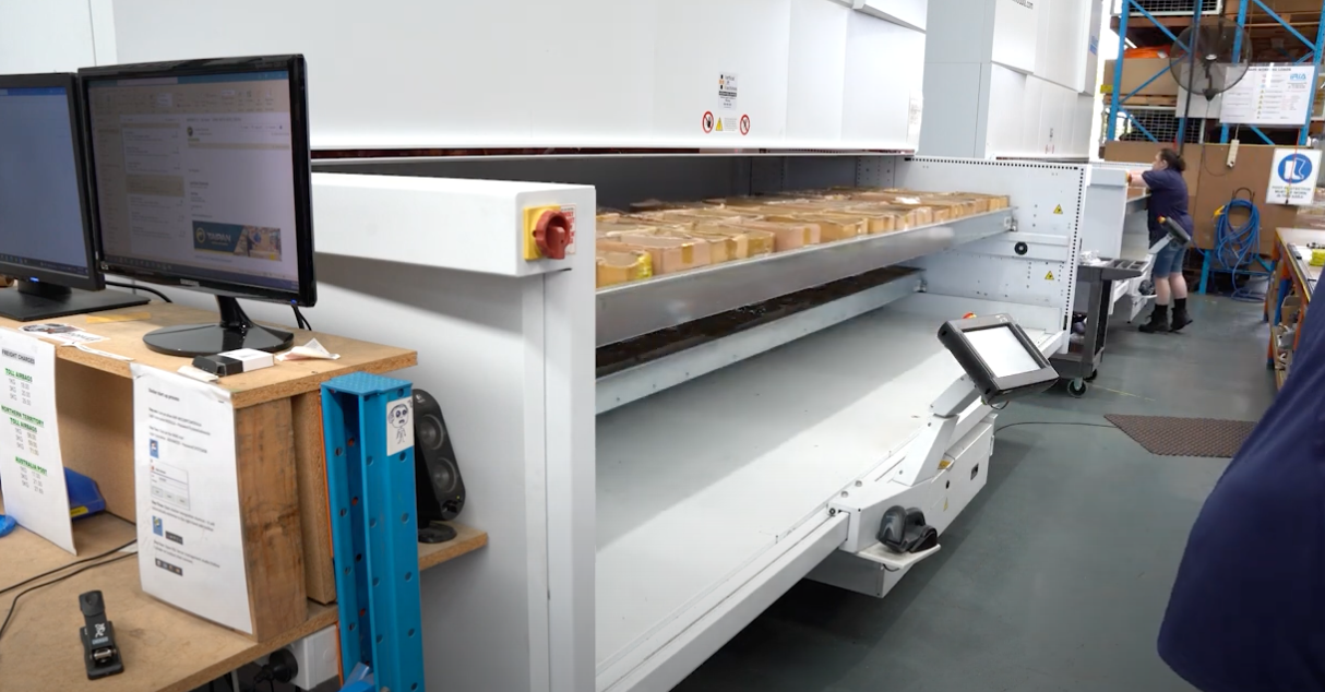 Modula Automated Warehouses in the Hydraulics Sector: Taipan