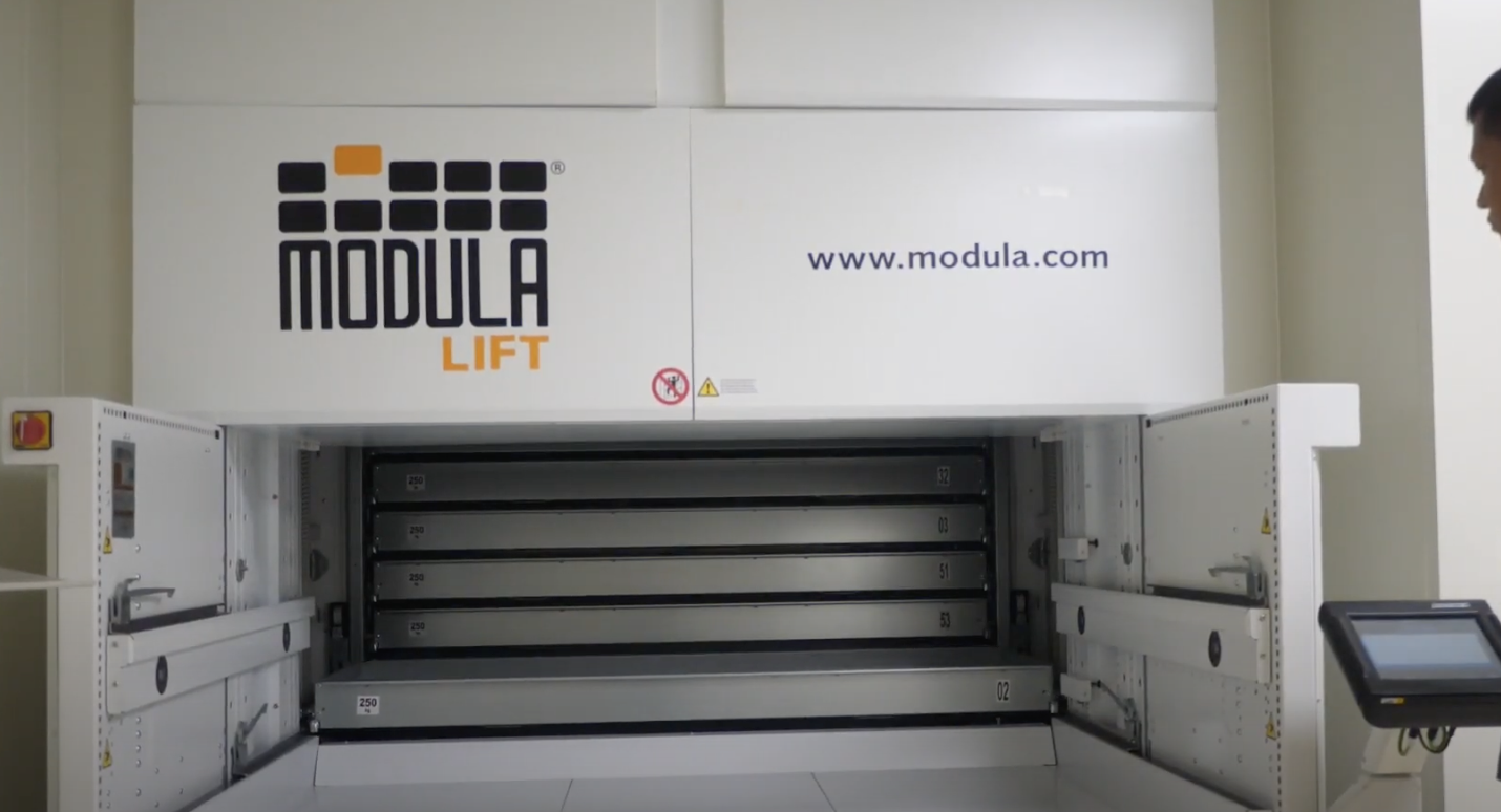 Almacenes automáticos Modula para el sector químico, farmacéutico: Xi'An